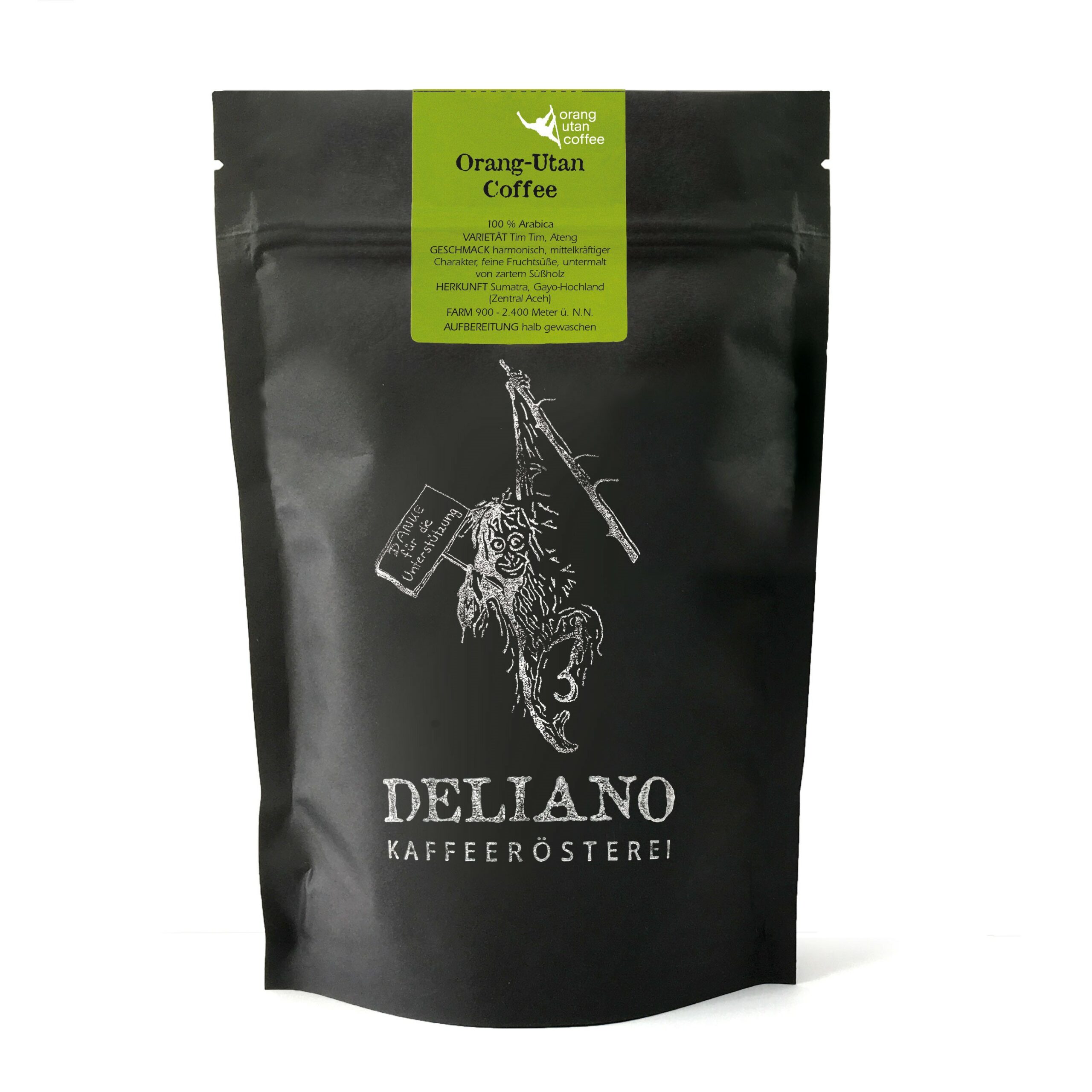 Deliano Kaffeerösterei - Orang Utan Coffee